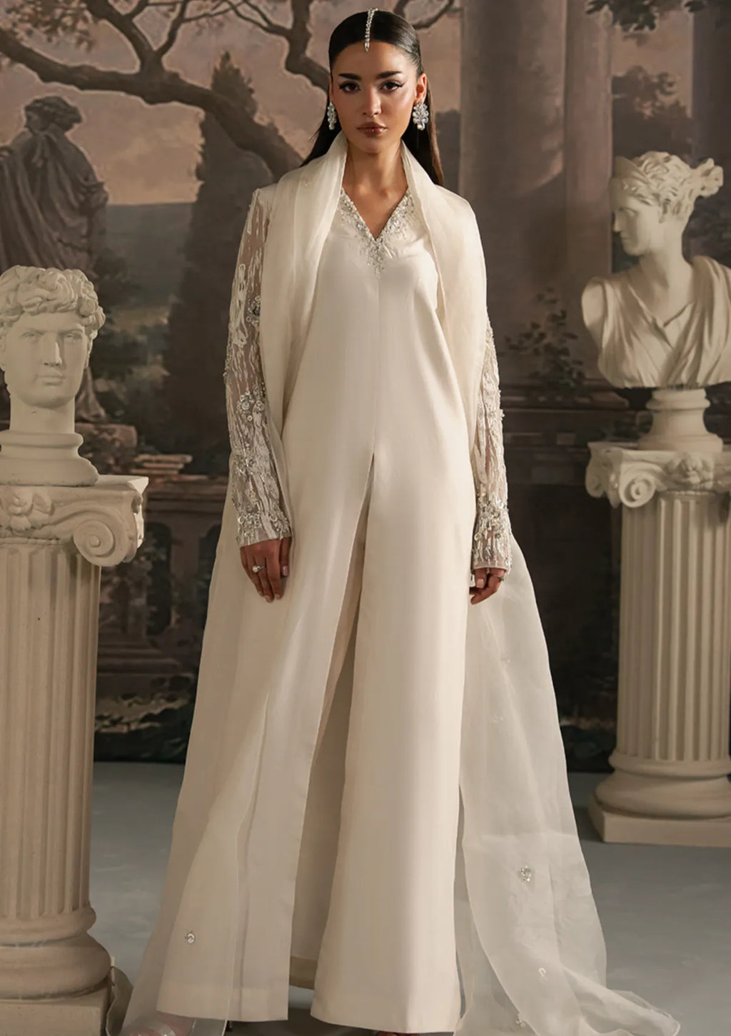 Khakaa Gaia Winter'25 D-02 Vittoria – Mohsin Saeed Fabrics