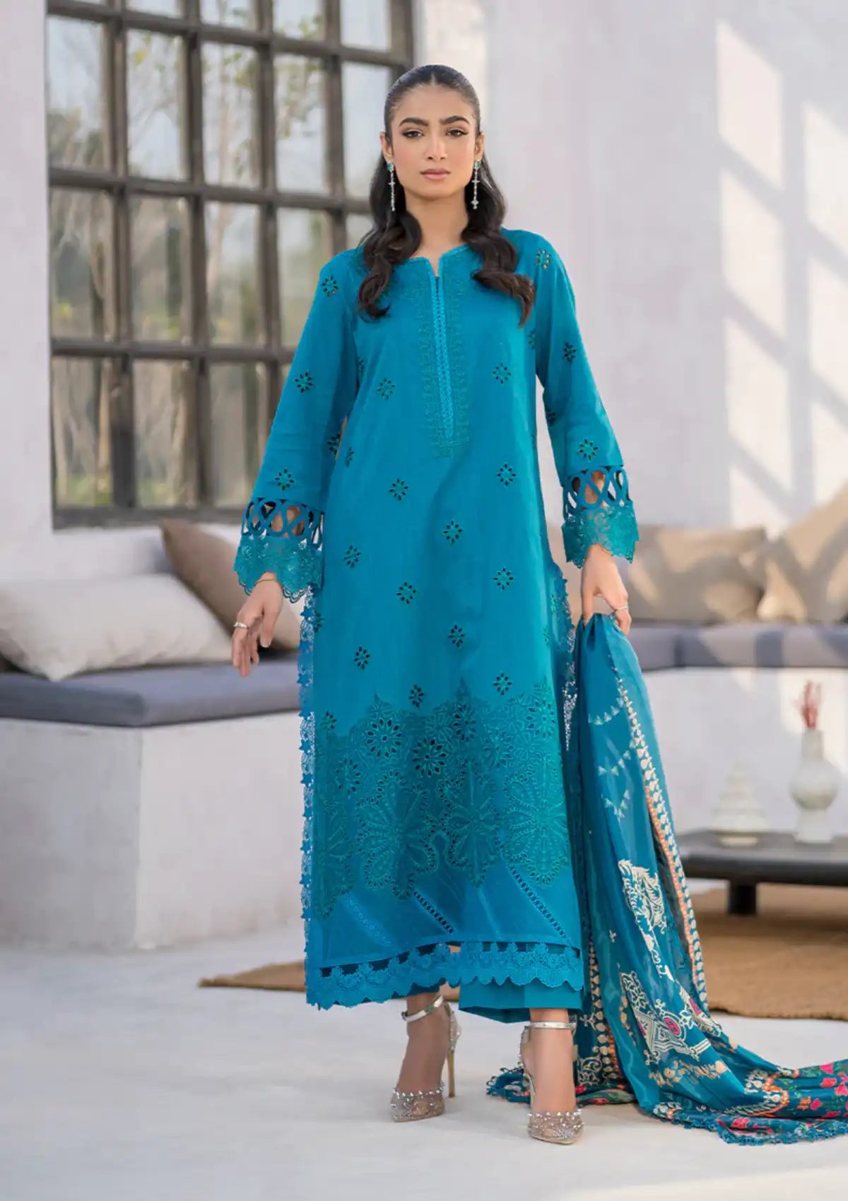 Parishay Dilkash Summer Lawn'24 Vol-02 DH-10 – Mohsin Saeed Fabrics