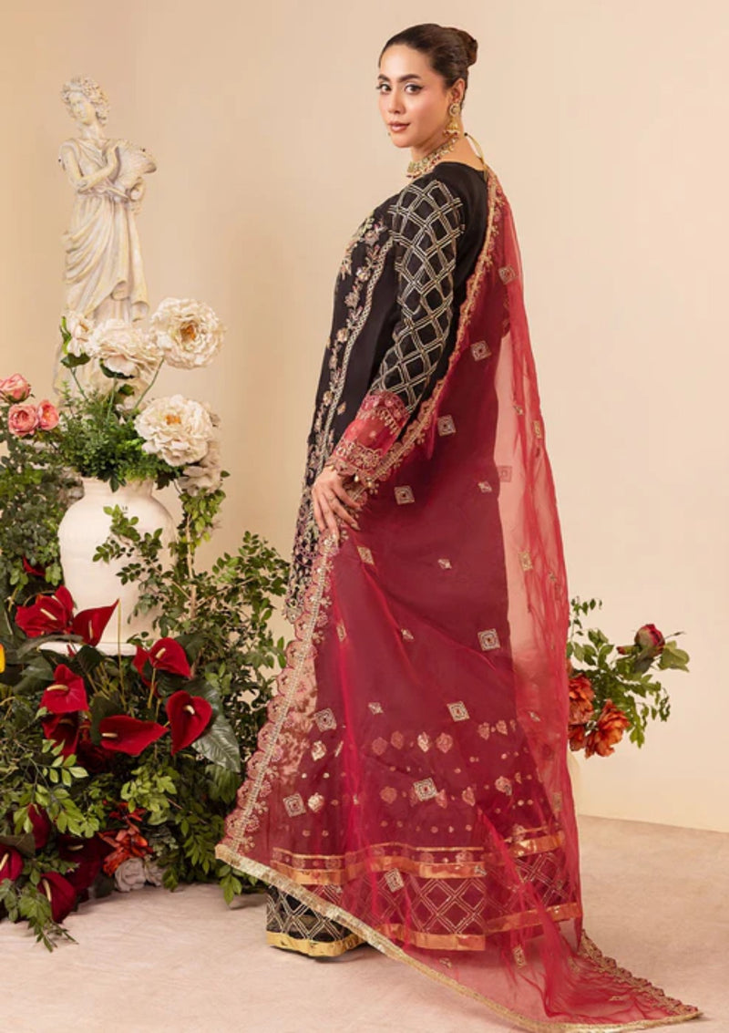 Diara Couture Tehzeeb'25 ELEANOR - US-558 - BLACK – Mohsin Saeed Fabrics
