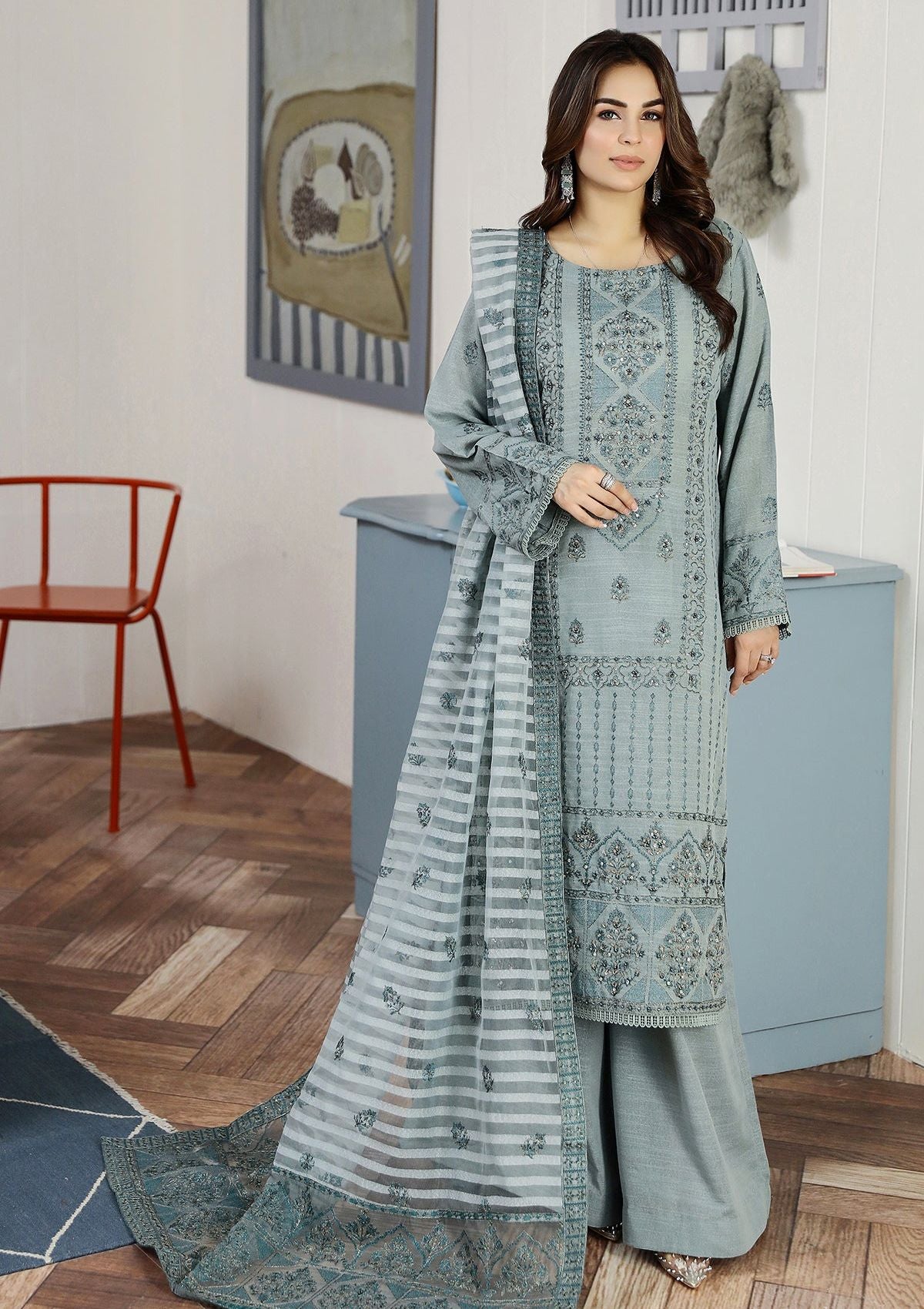 Noor-e-Fajar By Raeesa Apana Karandi'24 KR-110 – Mohsin Saeed Fabrics