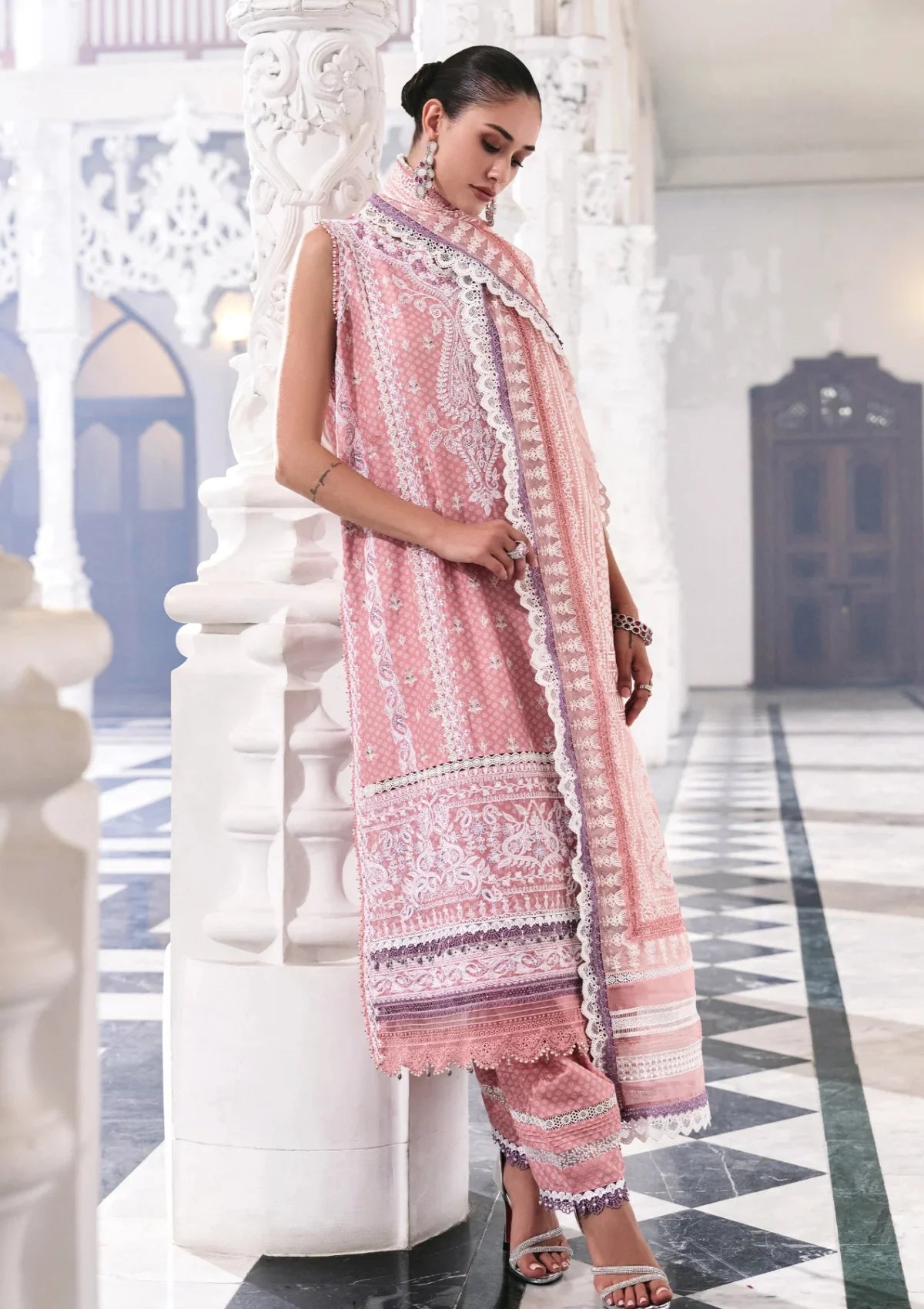 Sobia Nazir Luxury Lawn Eid '26 D-11 A – Mohsin Saeed Fabrics