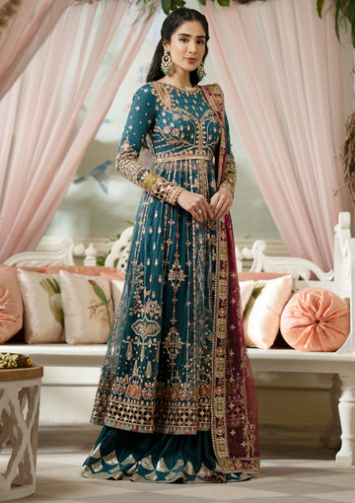 Qalamkar Dilnaz Wedding Formals'23 DN-02 SABRINA – Mohsin Saeed Fabrics