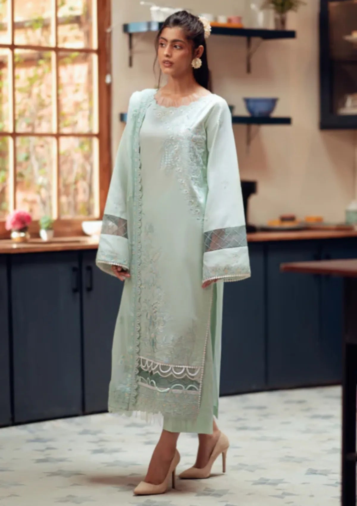 Humdum Lala Rukh Lawn'25 D-04 – Mohsin Saeed Fabrics