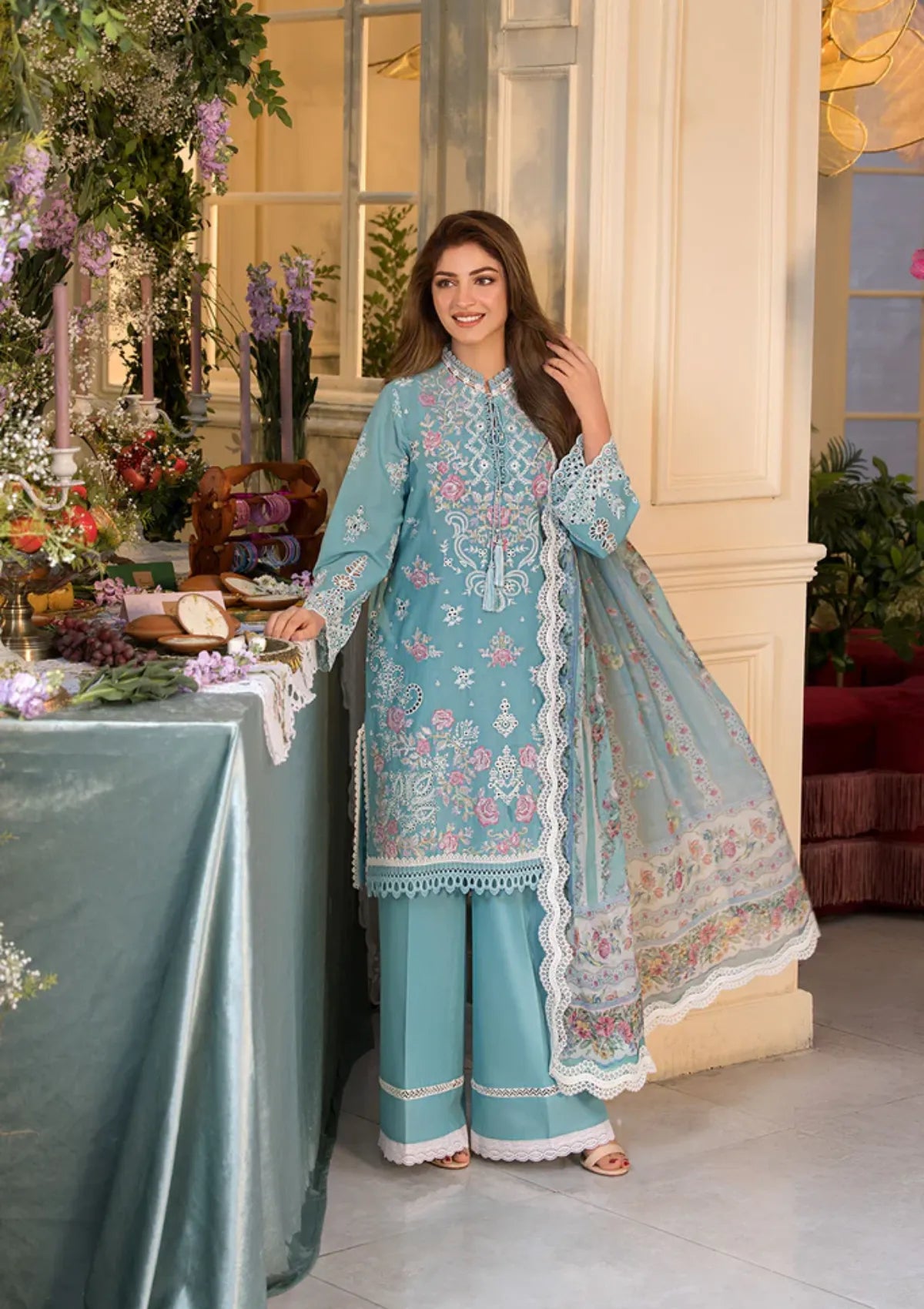 Sobia Nazir Vital Luxury Lawn'25 D-3A – Mohsin Saeed Fabrics