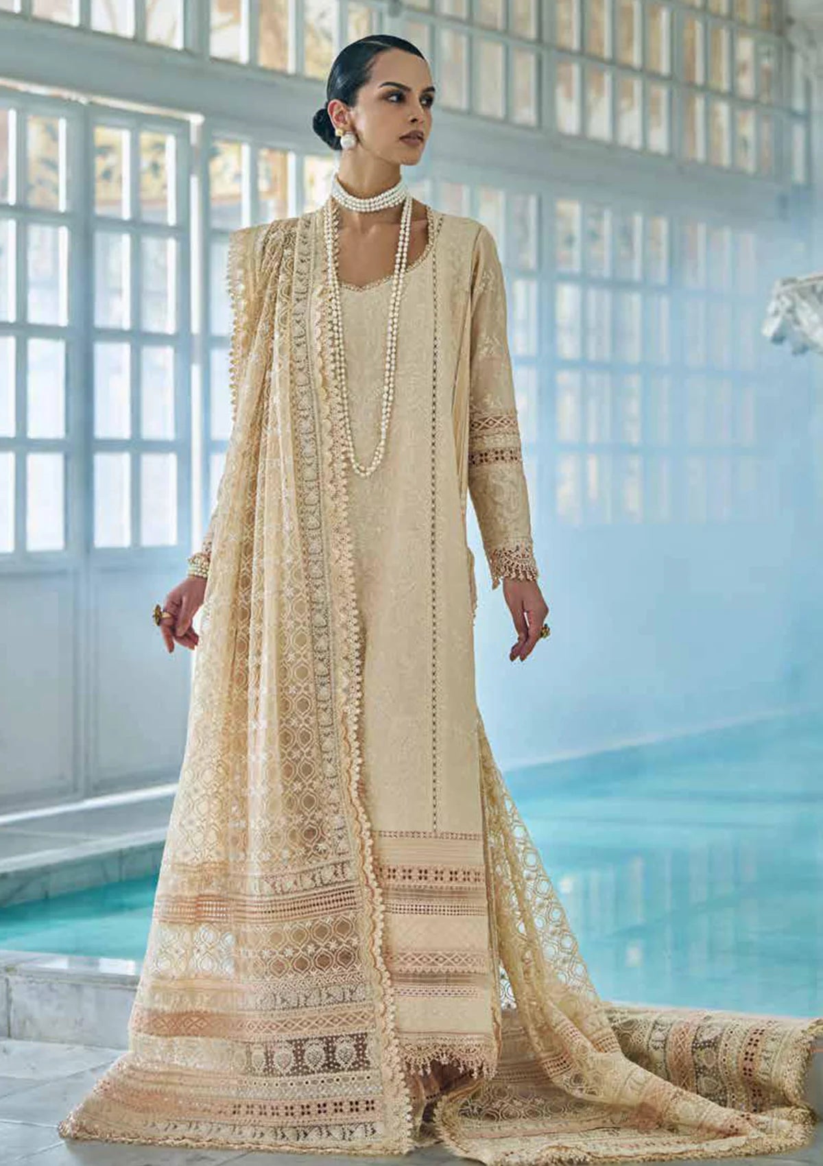 Sobia Nazir Luxury Lawn Eid '26 D-03 A – Mohsin Saeed Fabrics