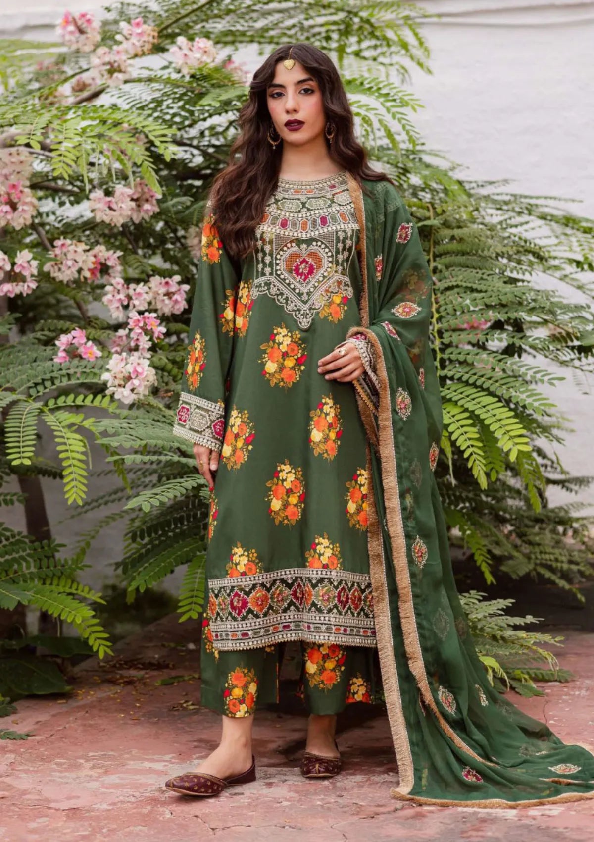 Mahnur Gulzar Winter'25 G-05 – Mohsin Saeed Fabrics