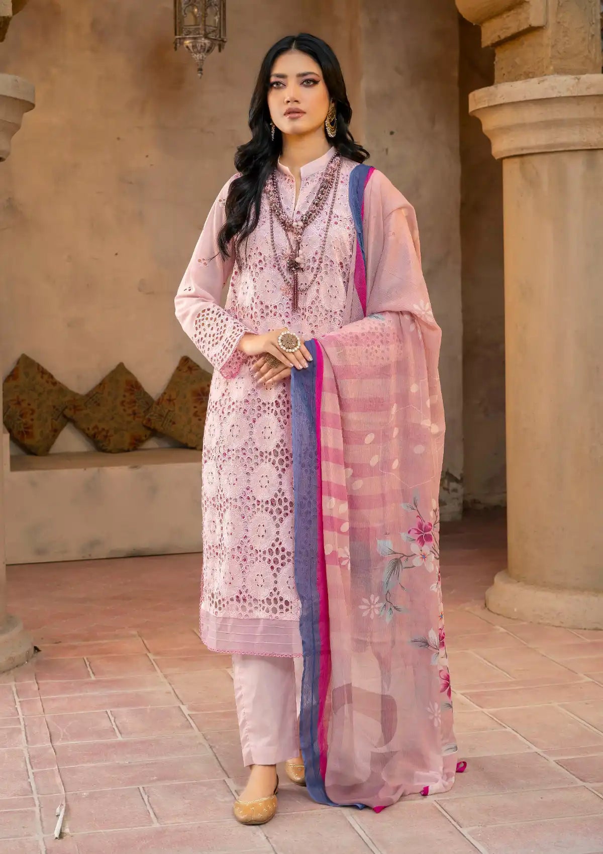 Ayfar By Usman Kashif'24 Vol-06 D-02 – Mohsin Saeed Fabrics