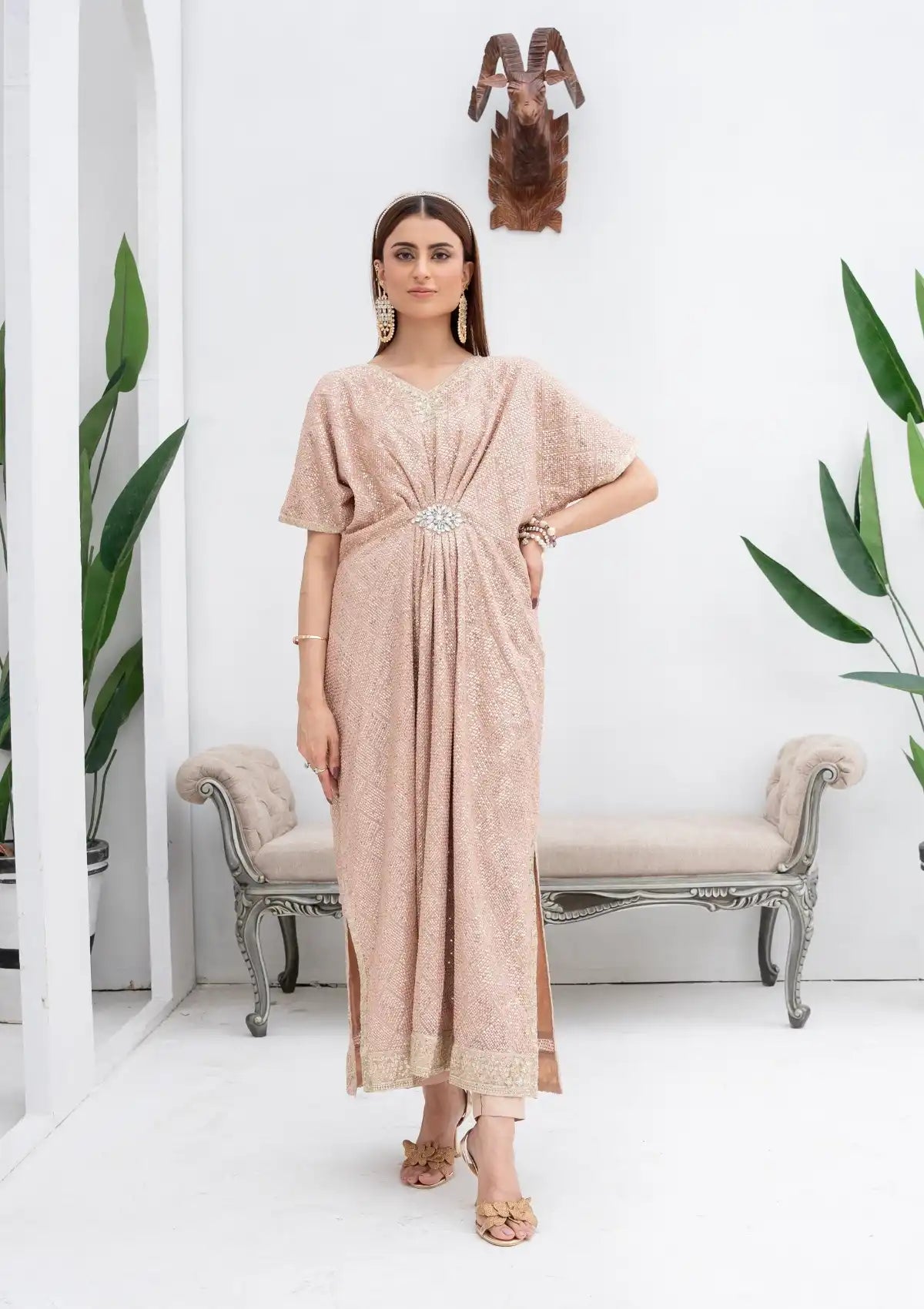 Ishq Murshid by Mona WA 03-PEACH – Mohsin Saeed Fabrics