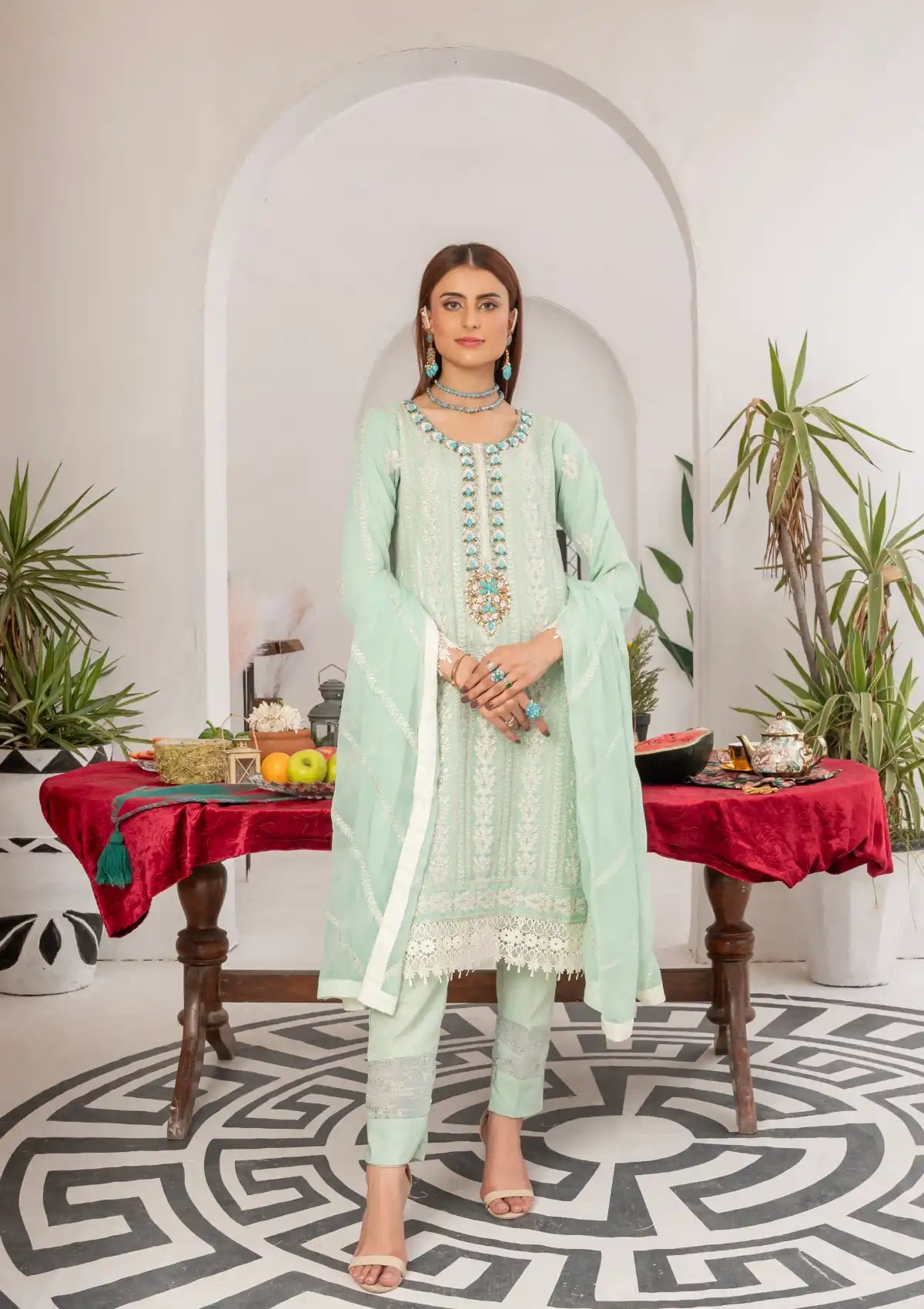 Ishq Murshid by Mona WA 05-AQUA – Mohsin Saeed Fabrics