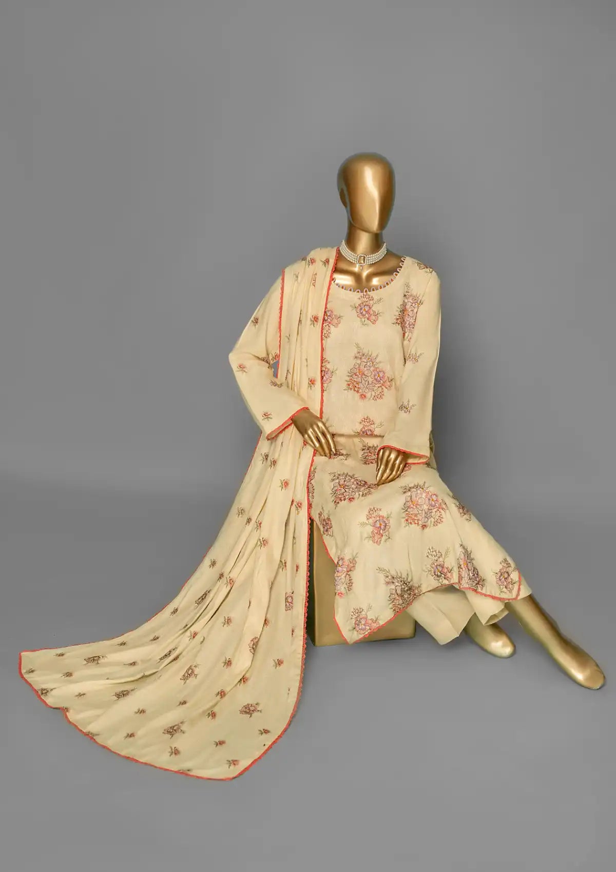 Dukhtar By KZ Peach Leather'24 Vol-04 D-04 – Mohsin Saeed Fabrics