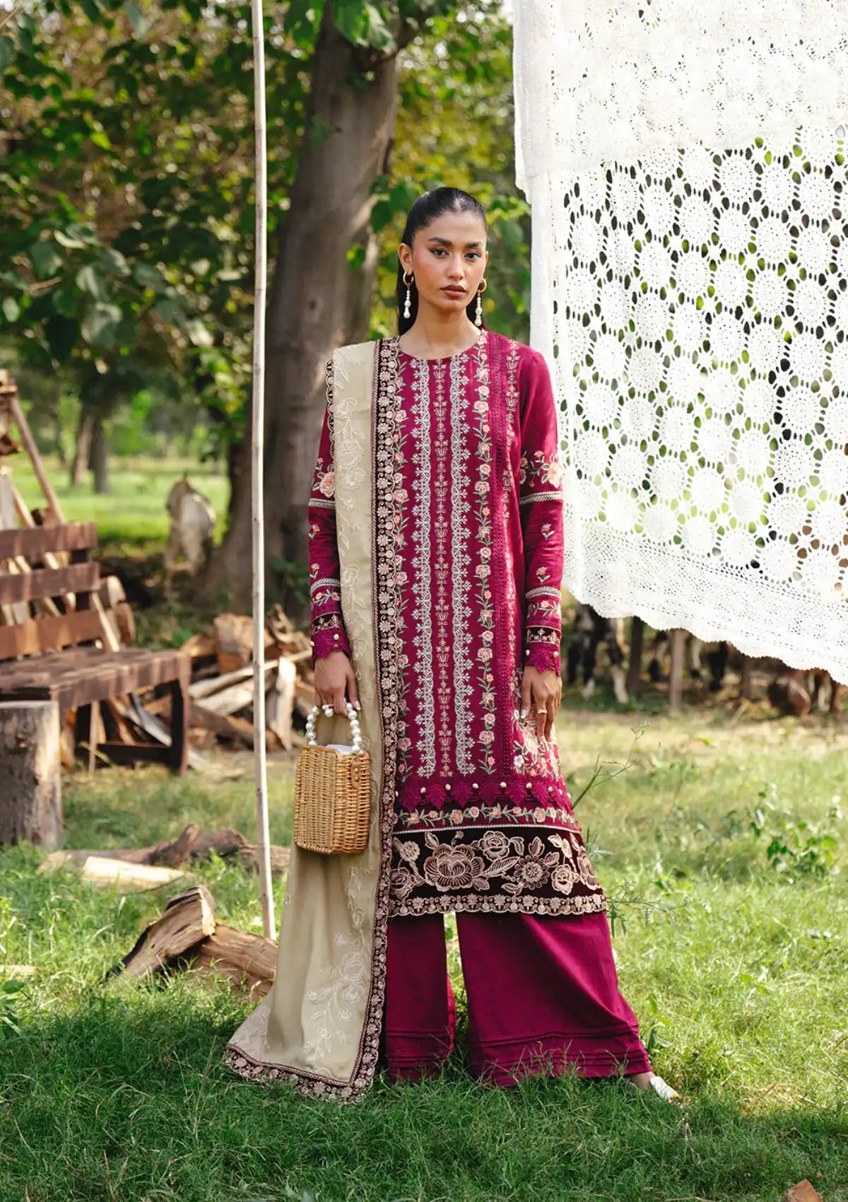 Saira Rizwan Winter'24 SRW-09 SANSA – Mohsin Saeed Fabrics