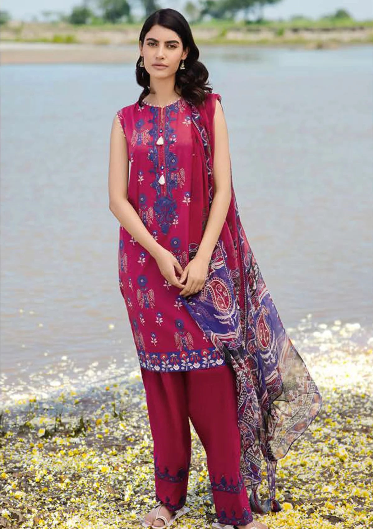 Maria.B M.Basics Eid Edit'24 D-12B – Mohsin Saeed Fabrics