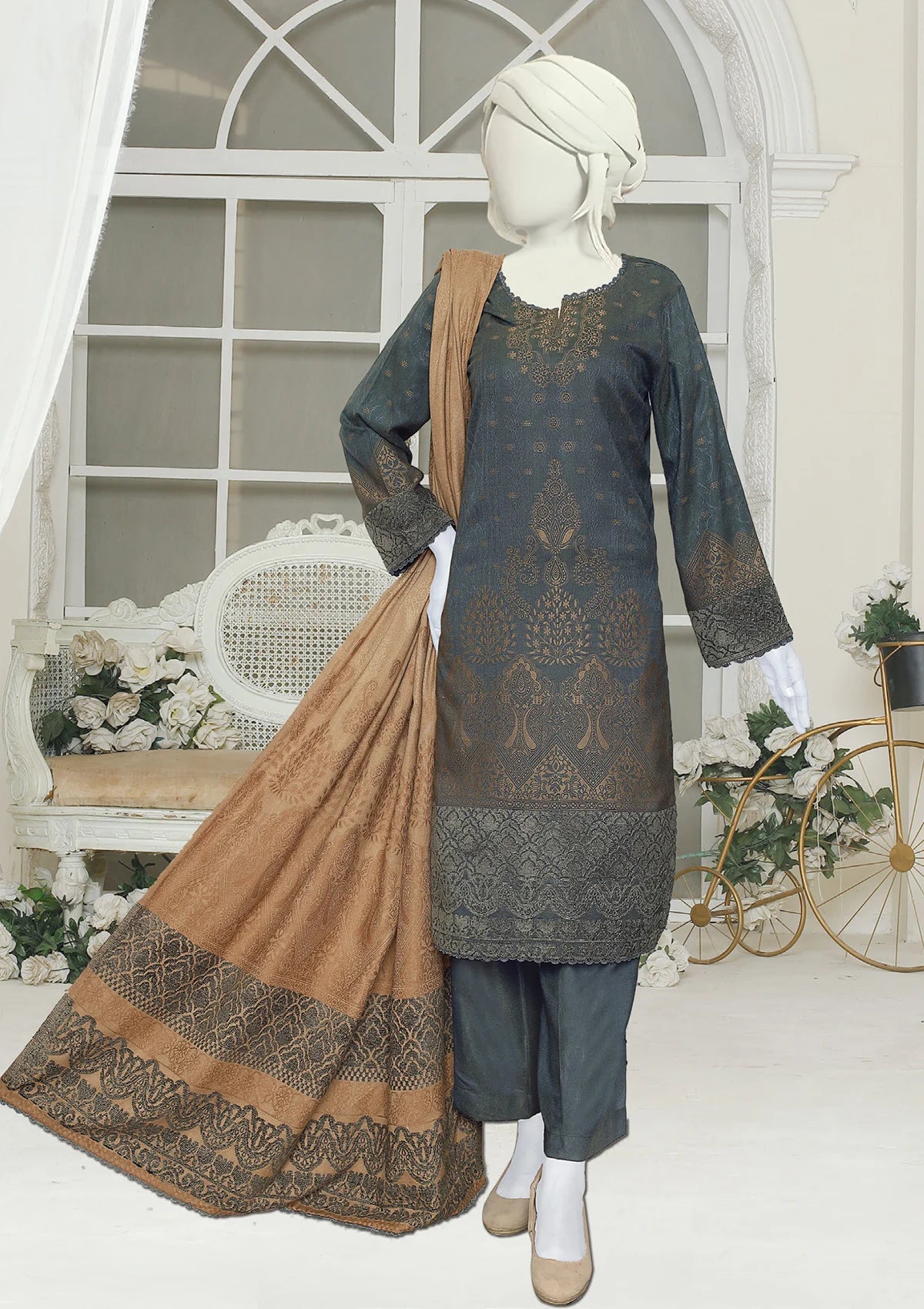 Paras Fancy Peach Leather'24 D-85825 – Mohsin Saeed Fabrics