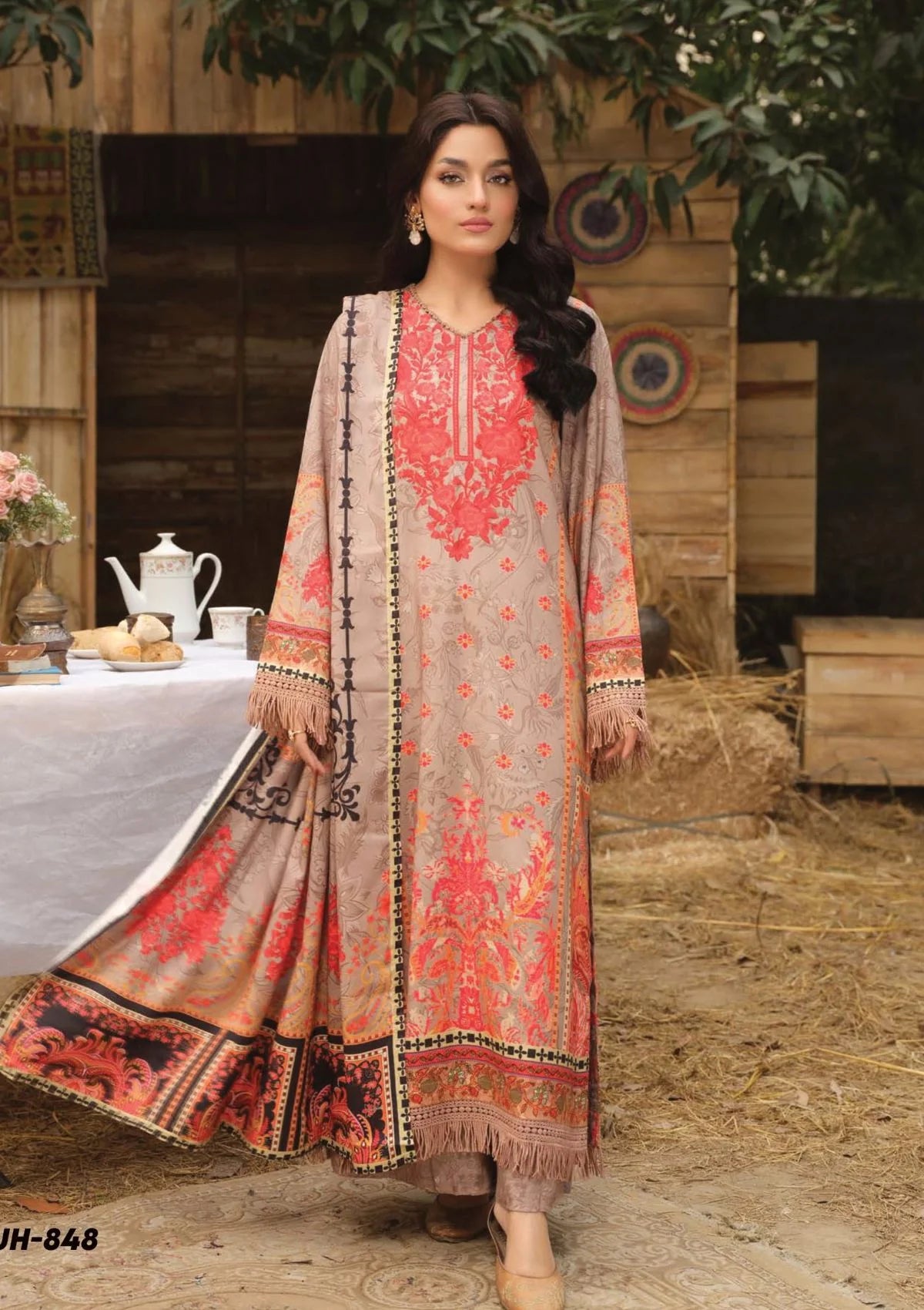 Qous e Qazah By Johra'24 JH-848 – Mohsin Saeed Fabrics