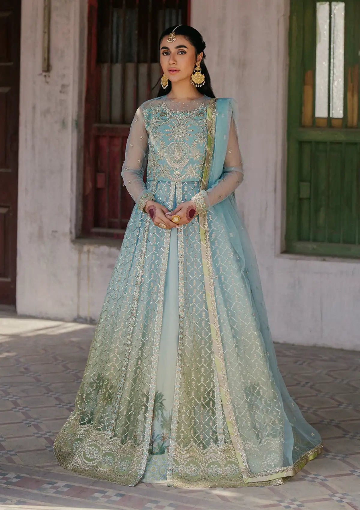 Roheenaz Pehli Si Muhabat'24 D-04 Saba – Mohsin Saeed Fabrics