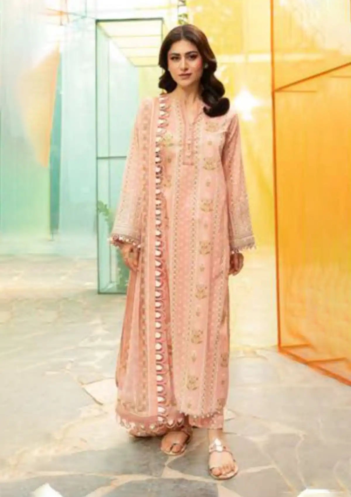 Maria.B M.Basic Lawn'25 Vol-1 D-11B – Mohsin Saeed Fabrics