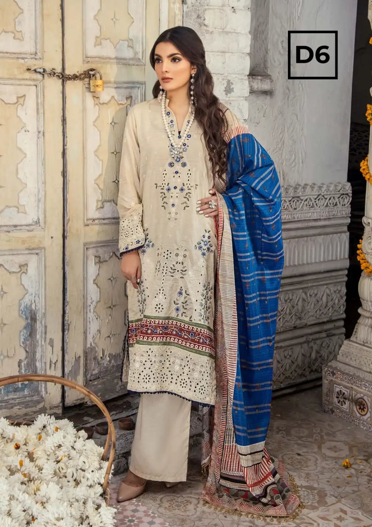 Rimal By Usman Kashif'24 Vol-10 D-06 – Mohsin Saeed Fabrics