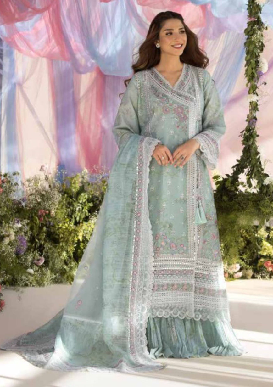 Sobia Nazir Luxury Lawn'25 D-13A – Mohsin Saeed Fabrics