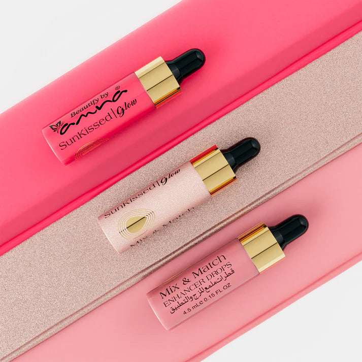 Sunkissed Glow Blush + Highlighter (PACK OF 3) – Mohsin Saeed Fabrics