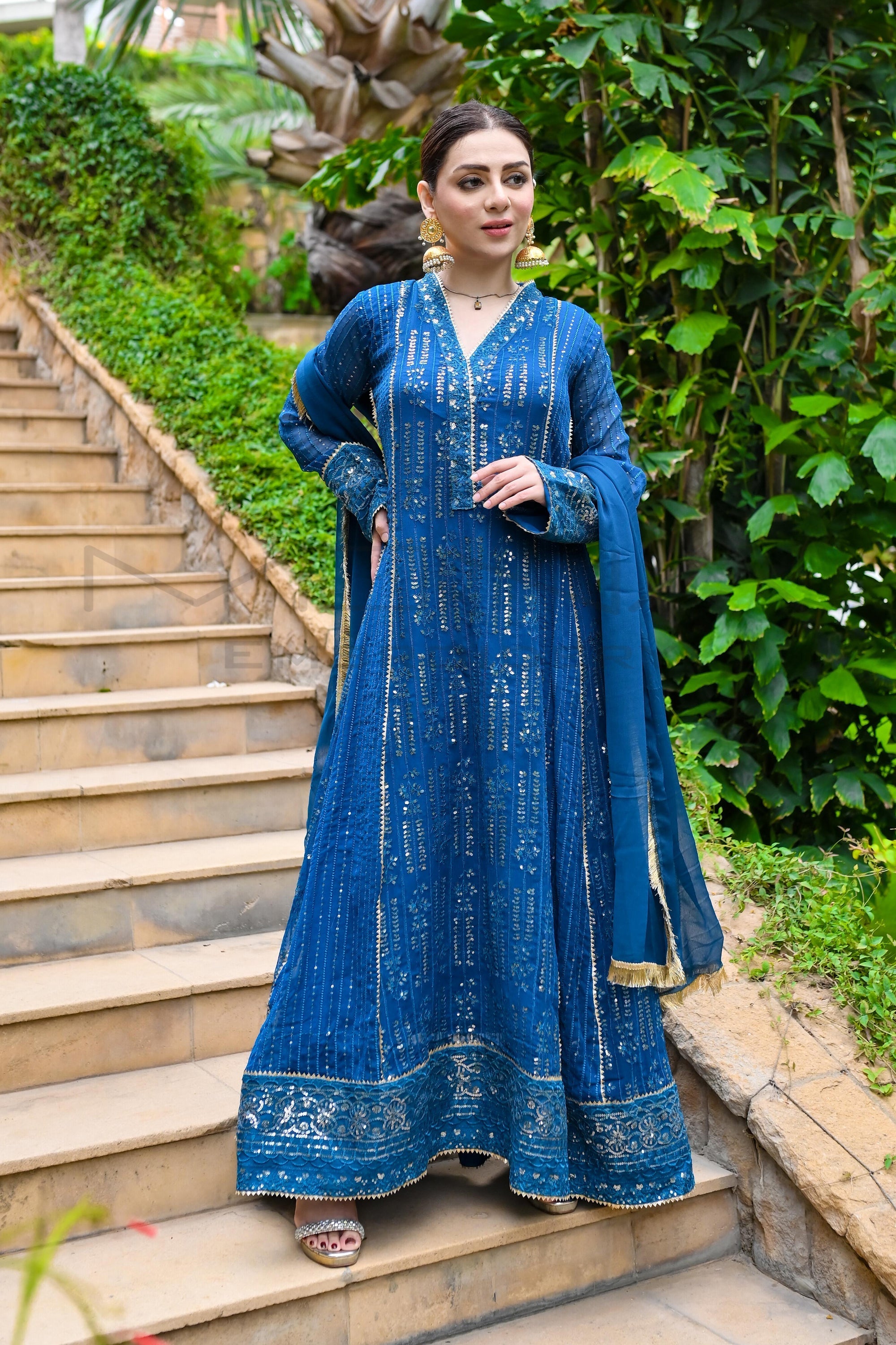 MONA EMBROIDERED KURTI 117 – Mohsin Saeed Fabrics
