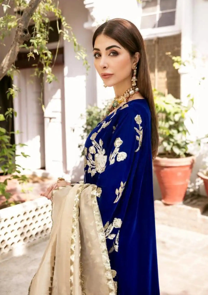 Maryum N Maria Husan-e-Ara Winter'21 MFD-0063-Chamak - Mohsin Saeed Fabrics